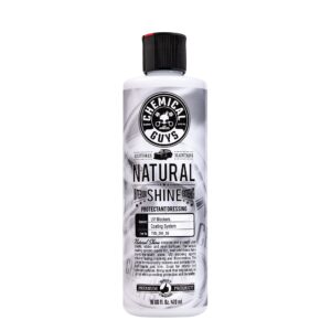 chemical guys tvd_201_16, natural shine, satin shine dressing for plastic, rubber and vinyl, 16 oz