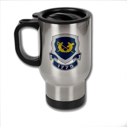 ExpressItBest Stainless Steel Coffee Mug with U.S. Army Judge Advocate General (JAG) insignia