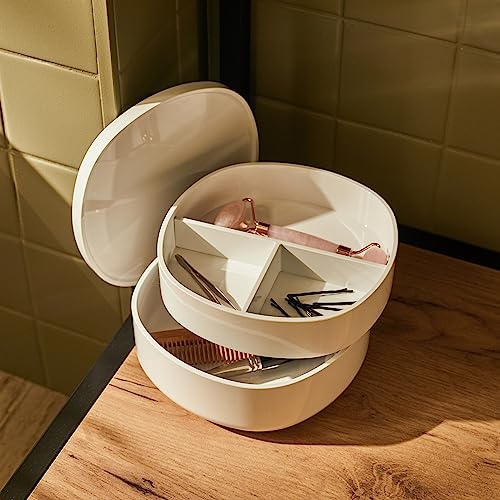 Alessi "Birillo" Bathroom Organizer In Pmma, White - PL17 W