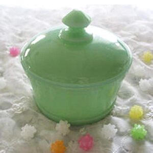 Jadeite Round Butter Dish / Tub