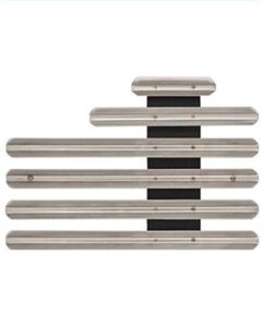 ribbon bar holder with 1/8 inch gap - staggered right - 15 ribbons