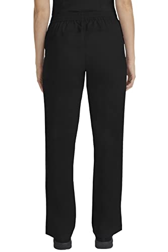 Healing Hands Scrub Pants for Women 2 Pocket Elastic Back Drawstring Pant Purple Label 9095 Taylor Black M