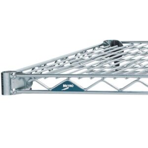 super erecta metro 18 x 30 chrome wire shelf