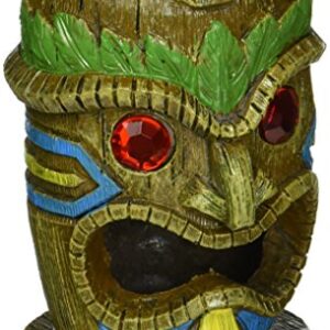 Penn-Plax RR1203 Tiki Gazer Aquarium Ornament, 2.75' x 2.5' x 4'