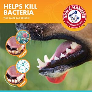 Arm & Hammer for Pets Fresh Breath Kit for Dogs | Contains Toothpaste, Toothbrush & Fingerbrush | Reduces Plaque & Tartar Buildup | Safe for Puppies, 3-Piece Kit, Chicken Flavor