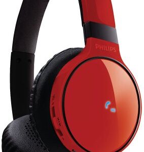 Philips SHB9100RD/28 Bluetooth Stereo Headset, Red