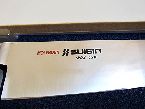 Houcho.com Suisin Inox Western-Style Knife Series, Genuine Sakai-Manufactured, Inox Steel 7.1” (180mm) Santoku/Gyuto Knife