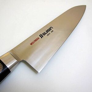 Houcho.com Suisin Inox Western-Style Knife Series, Genuine Sakai-Manufactured, Inox Steel 7.1” (180mm) Santoku/Gyuto Knife