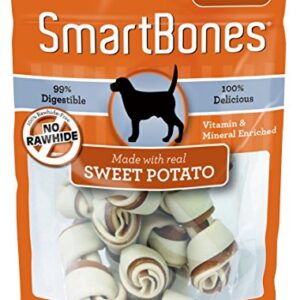 SmartBones Mini Sweet Potato Chews (24 Pack), SBSP-02002, Mini-24 pieces/pack