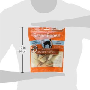 SmartBones Sweet Potato Dog Chew, Medium, 4 pieces/pack