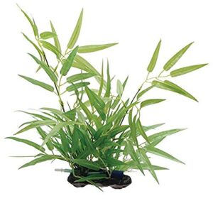 fluval bamboo shoots plant for aquarium, 14-inch