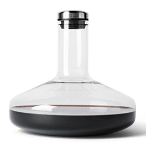 menu wine breather carafe, deluxe, stainless steel