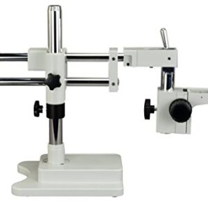 OMAX Dual-bar Boom Stand with Focusing Rack 76mm for Stereo Microscopes A602