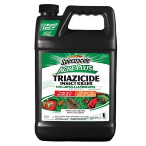 spectracide acre plus triazicide insect killer for lawns & landscapes concentrate, kills pests on contact, 1 gallon