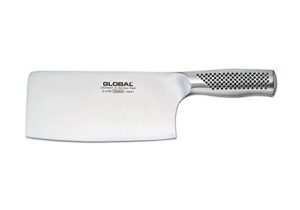 global kitchen-knives chop & slice 7-inch chinese chef's knife/cleaver, stainless steel