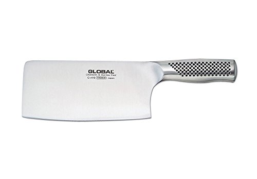 Global Kitchen-Knives Chop & Slice 7-Inch Chinese Chef's Knife/Cleaver, Stainless Steel