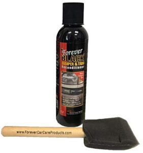 forever black bumper & trim 6 oz. (new improved formula & larger size)