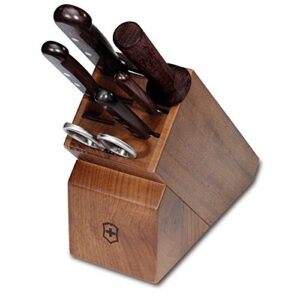 victorinox swiss army victorinox rosewood 7-piece block set 49407us3