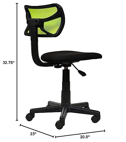 Student Mesh Task Office Chair. Color: Lime