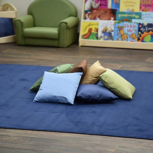 Children's Factory 12" Cozy Pillows for Kids, Lt. Woodland Set-6, CF650-543, Flexible Seating Classroom Pillows, Preschool, Daycare or Playroom Décor