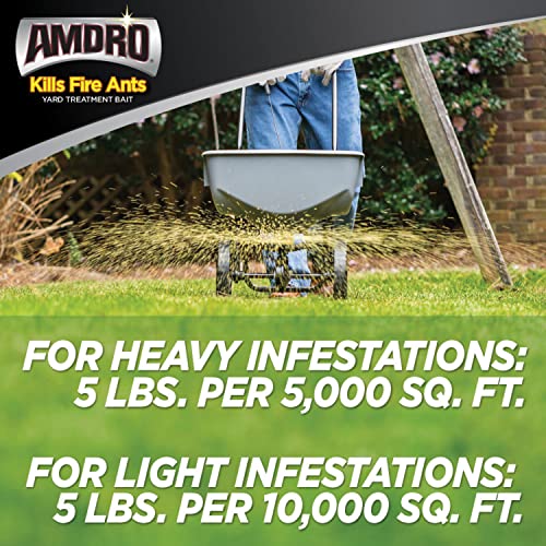 Amdro Yard Treatment Bait Kills Fire Ants Granules 5 Pounds