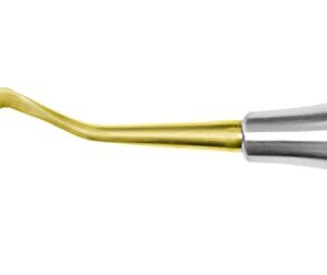 Dental Composite Filling Instrument # 12 Golden Plasma Coated Condenser and Paddle Double Ended Handle 9