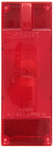 Wesbar 102641 Trailer Light Lens