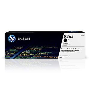 hp 826a black toner cartridge | works with hp color laserjet enterprise m855 series | cf310a