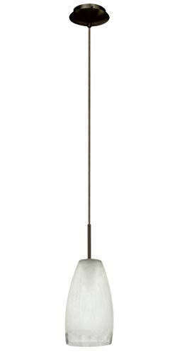 EGLO 20599A Crash Ceiling Pendant, Matte Nickel, 14-Inch