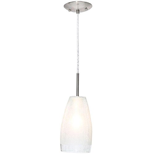 EGLO 20599A Crash Ceiling Pendant, Matte Nickel, 14-Inch