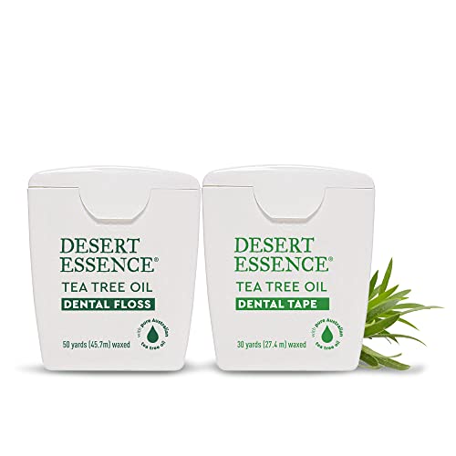 Desert Essence Tea Tree Dental Tape(3pk) - 30 yds