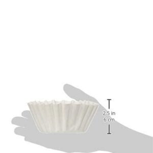 Melitta 600 Coffee Filters, Basket, Pack of 600, 8-12 Cups, White