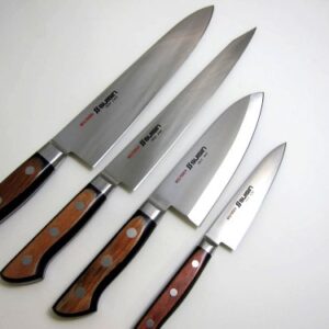 Houcho.com Suisin Inox Western-Style Knife Series, Genuine Sakai-Manufactured, Inox Steel 9.4" (240mm) Sujihiki Knife