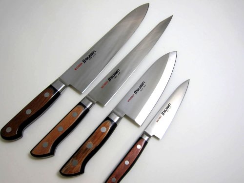 Houcho.com Suisin Inox Western-Style Knife Series, Genuine Sakai-Manufactured, Inox Steel 9.4" (240mm) Sujihiki Knife