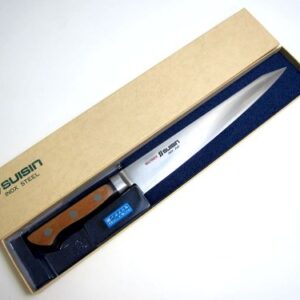 Houcho.com Suisin Inox Western-Style Knife Series, Genuine Sakai-Manufactured, Inox Steel 9.4" (240mm) Sujihiki Knife