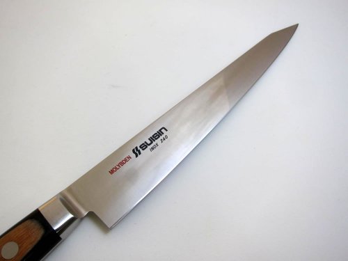 Houcho.com Suisin Inox Western-Style Knife Series, Genuine Sakai-Manufactured, Inox Steel 9.4" (240mm) Sujihiki Knife