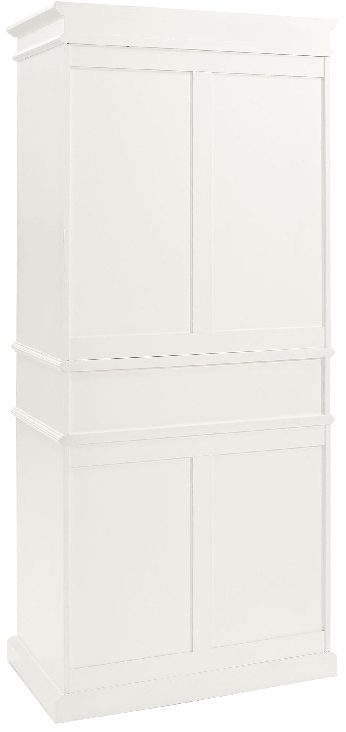 Crosley Furniture Parsons Pantry Cabinet, White