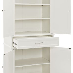 Crosley Furniture Parsons Pantry Cabinet, White