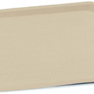 Carlisle FoodService Products Cafe Plastic Fast Food Tray, 14" x 18", Beige