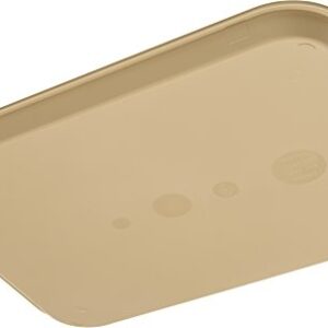 Carlisle FoodService Products Cafe Plastic Fast Food Tray, 14" x 18", Beige