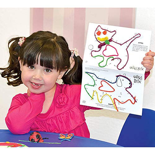 Party Favor Paks, Contains 15 Premium paks, 36 months to 1236 months, Each with 12 Wikki Stix and Activity Sheet, Made in The USA!