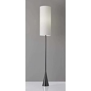 Bella Black Nickel Metal Touch Floor Lamp