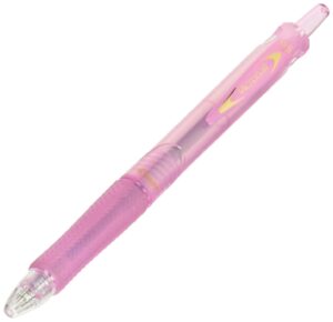 pilot acroball l, knock ballpoint pen, extra fine, pearl pink body (bab-15ef-lppb)