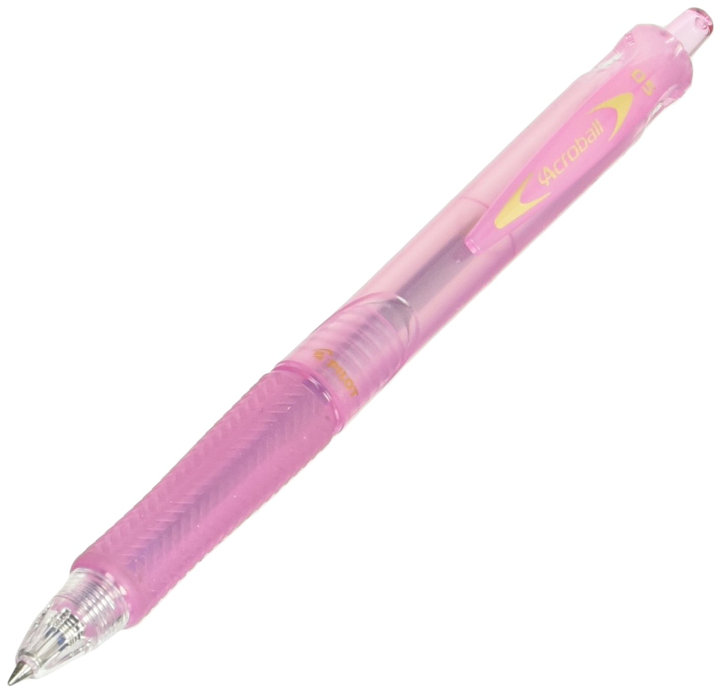 Pilot Acroball L, Knock Ballpoint Pen, Extra Fine, Pearl Pink Body (BAB-15EF-LPPB)