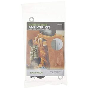 hangman products tk400-4 furniture anti-tip kit