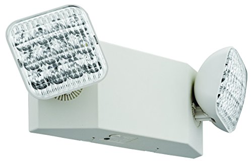 Lithonia Lighting EU2 LED 2-Light White LED Emergency Fixture with 90 Minute Back Up