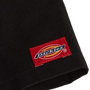 Dickies Men's Signature V-Neck Scrubs Shirt, Black, Large