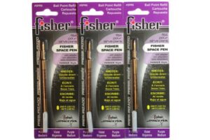 3 pack fisher space pen purple ink refills spr6 medium tip