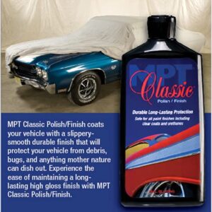 MPT Classic Polish/Finish - 16 oz. - Durable Long-Lasting Protection, Safe for All Paint finishes Including Clear Coats and urethanes