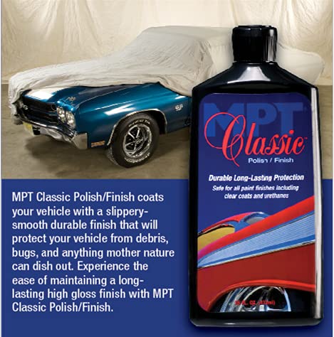 MPT Classic Polish/Finish - 16 oz. - Durable Long-Lasting Protection, Safe for All Paint finishes Including Clear Coats and urethanes